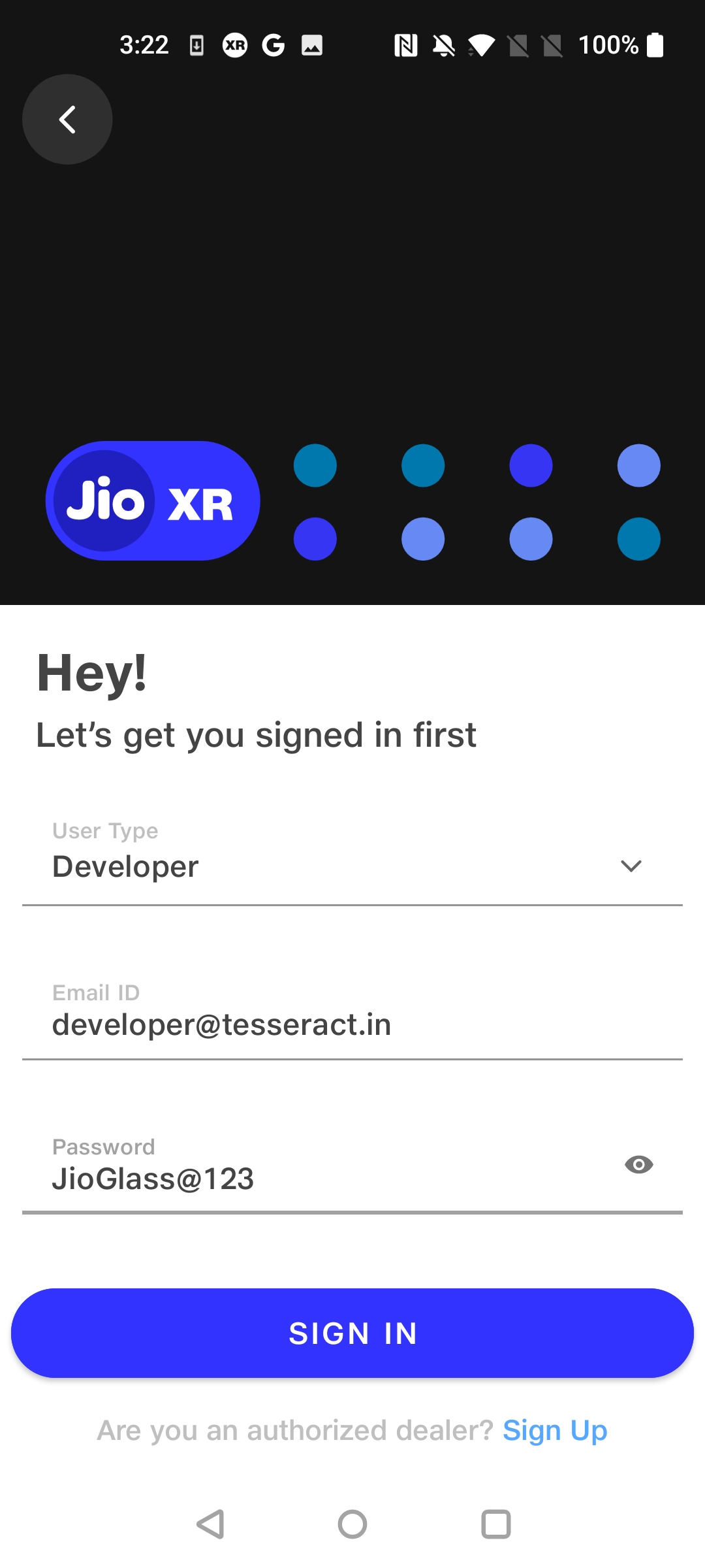 JioImmerse App For Jio Mixed Reality (JMR) Devices - JMRSDK Development