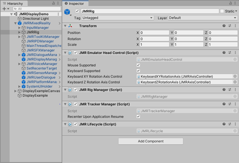 Tracking Framework - JMRSDK Development