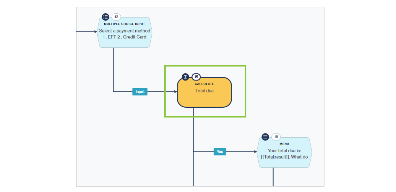 Calculate - Chat Flow User Guide