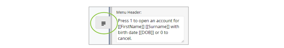Referring to variables - Chat Flow User Guide