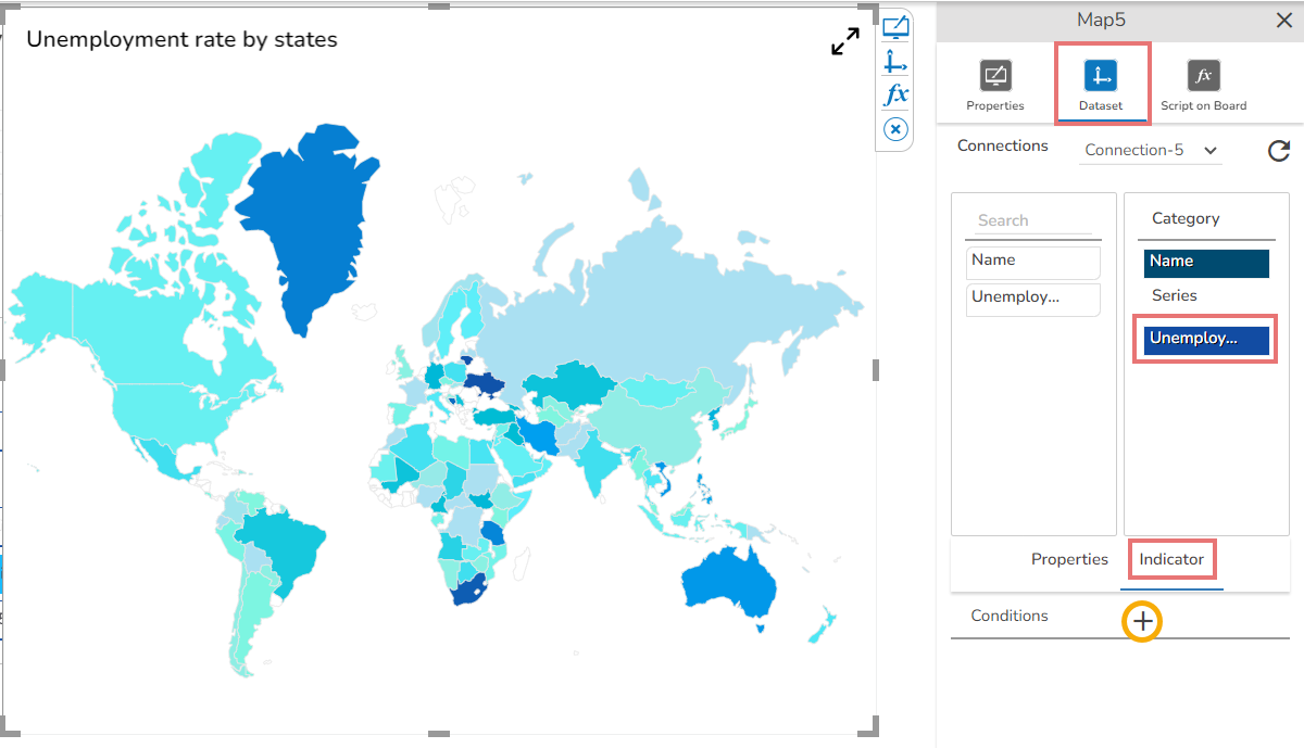Map Chart - Governed Dashboards
