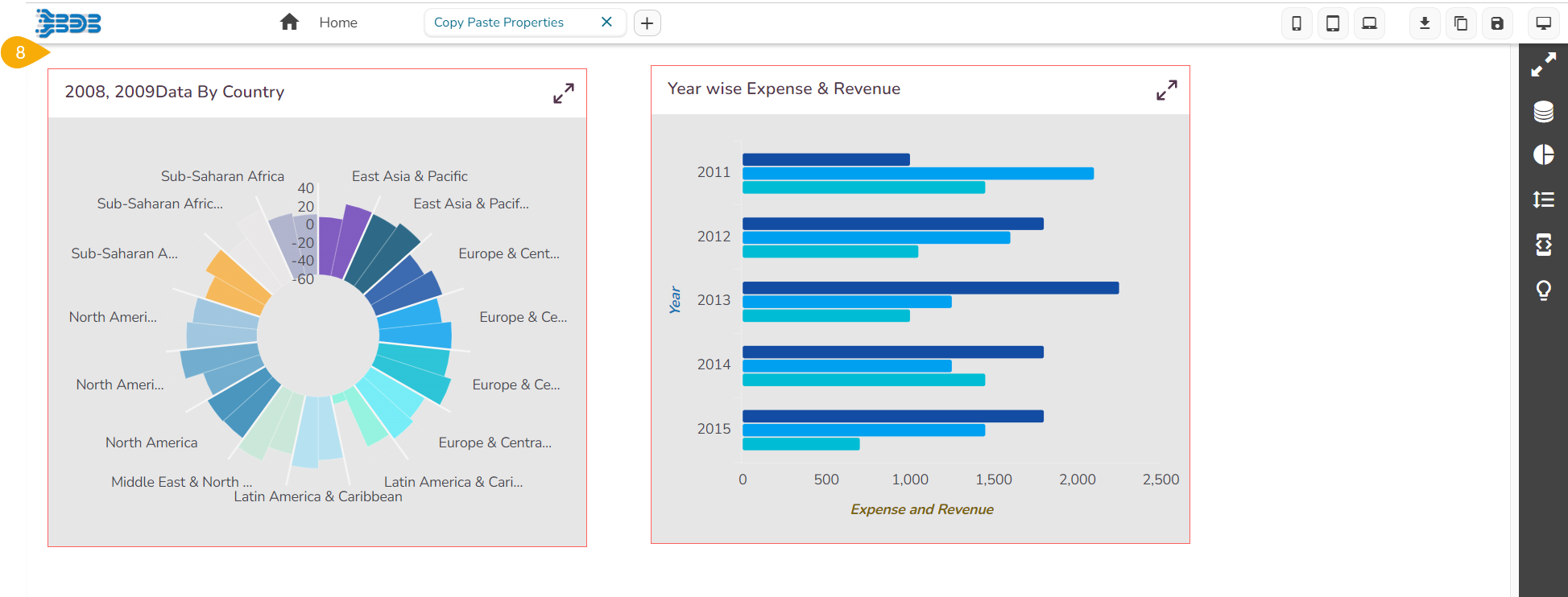 Copy Paste Chart Properties - Governed Dashboards