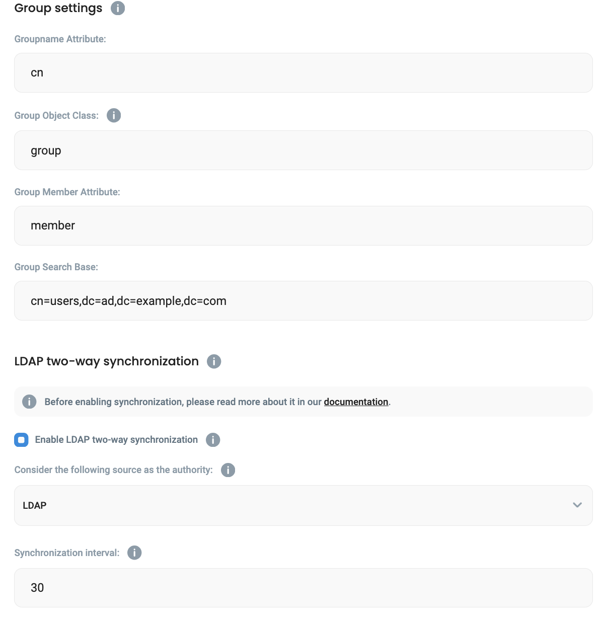 this is an example configuration for a default active directory setup on a windows server 2022 ...