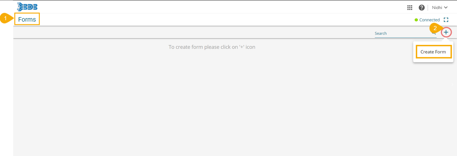 Creating a Form - Forms