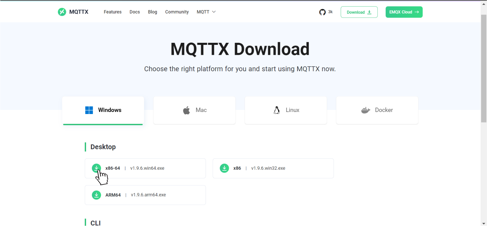 Instalasi MQTTX - Antares