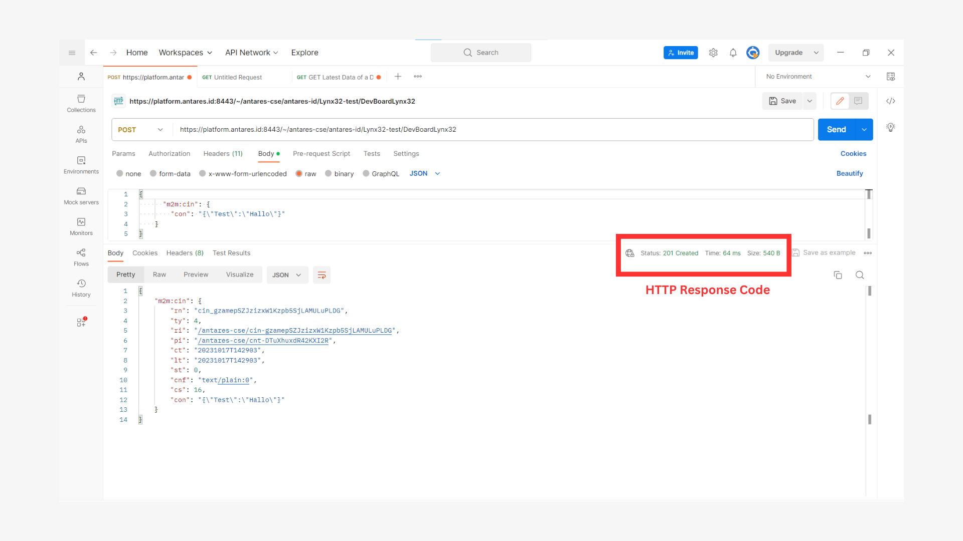 Post dan Get Data DHT 11 ditampilkan pada Display OLED - Antares
