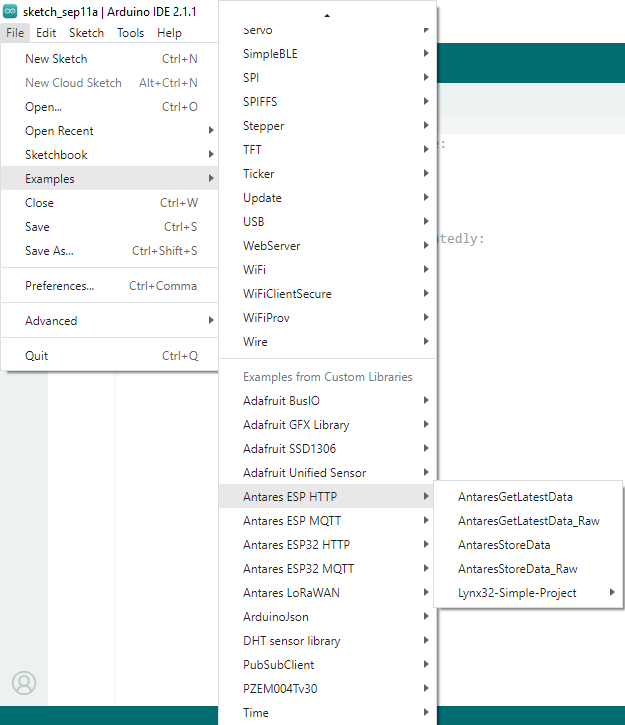 Antares Wi-Fi MQTT - Antares