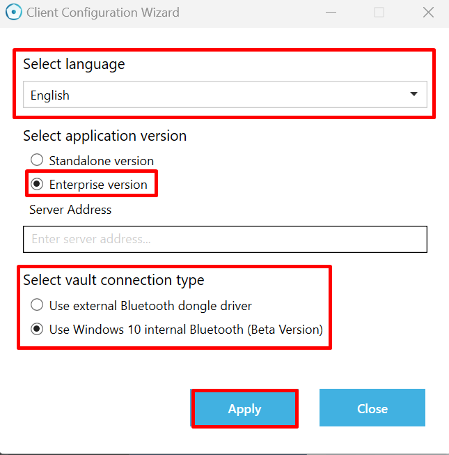 Set up Hideez Client app - Hideez Authentication Service (EN)