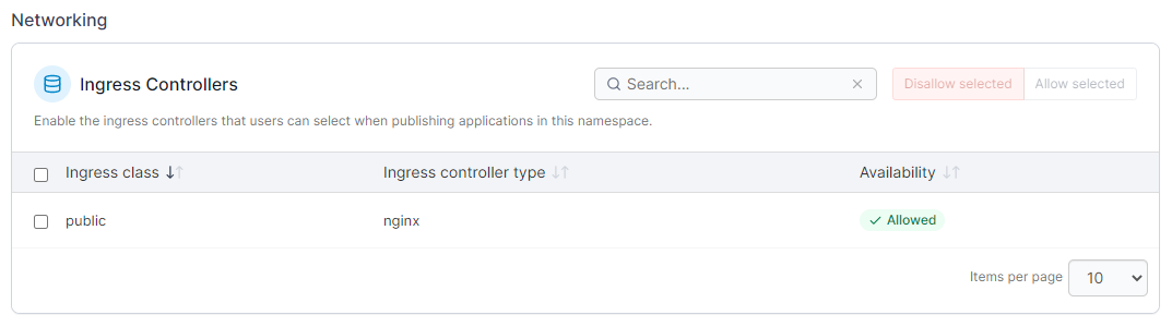 Add a new namespace - Portainer Documentation
