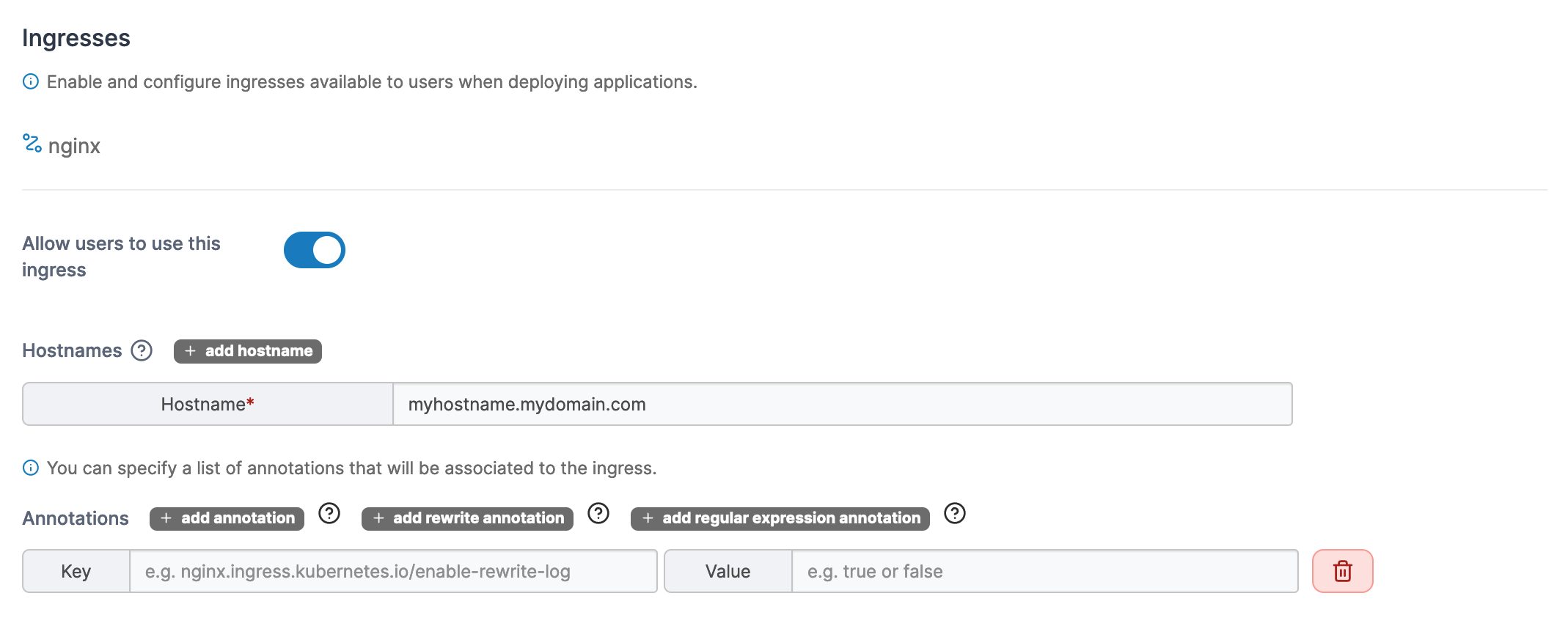 Manage a namespace - Portainer Documentation