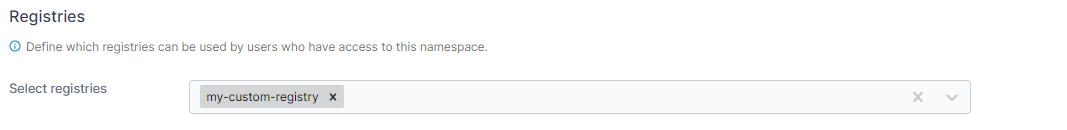 Add a new namespace - Portainer Documentation