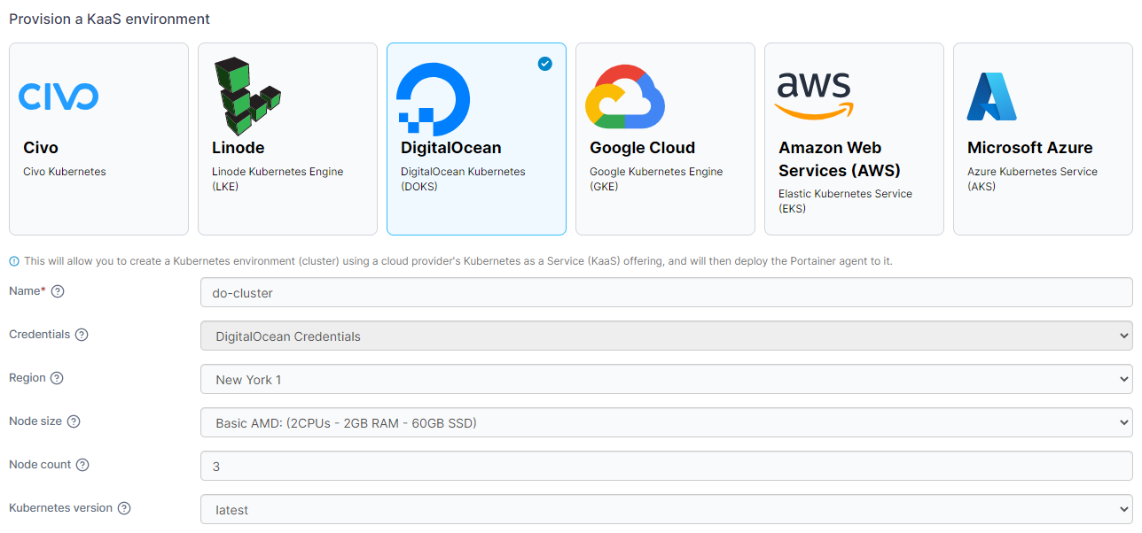 DigitalOcean - Portainer Documentation