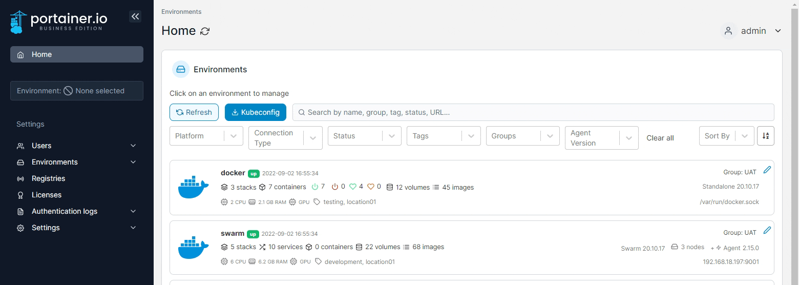 Add a Gitlab registry - Portainer Documentation