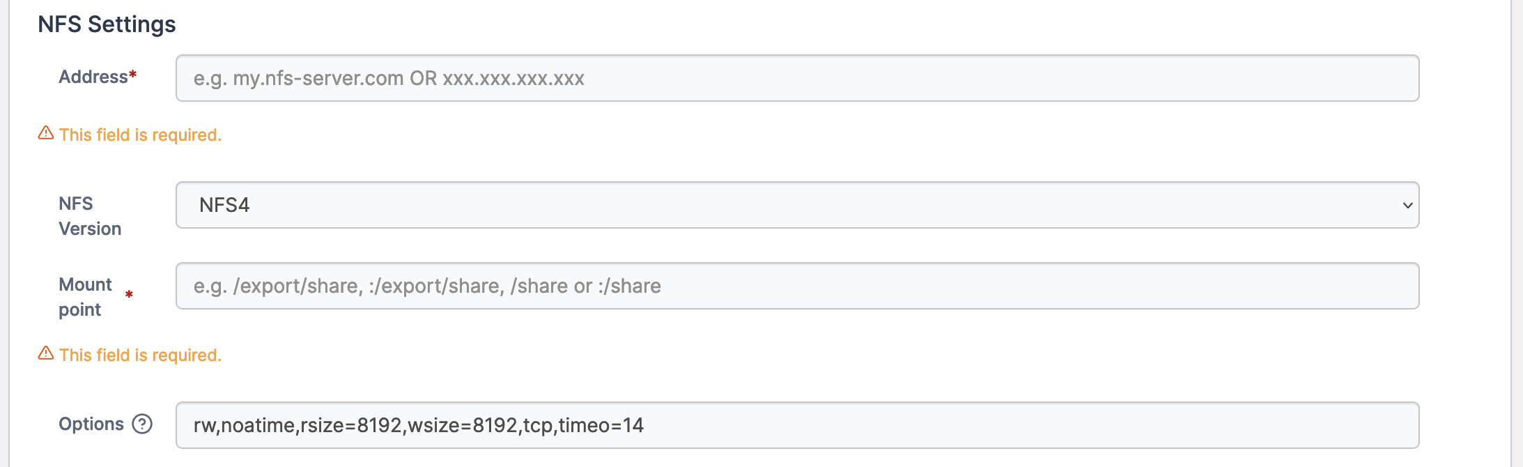 Add a new volume - Portainer Documentation