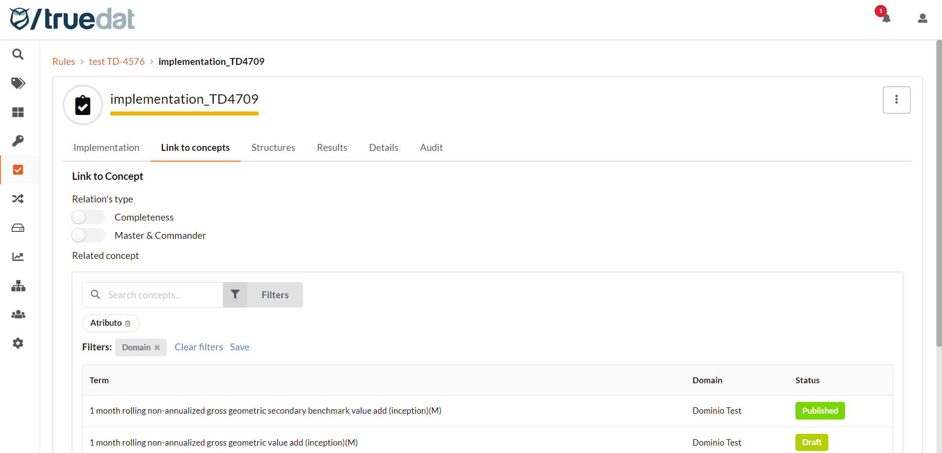 Data Quality - Truedat Docs