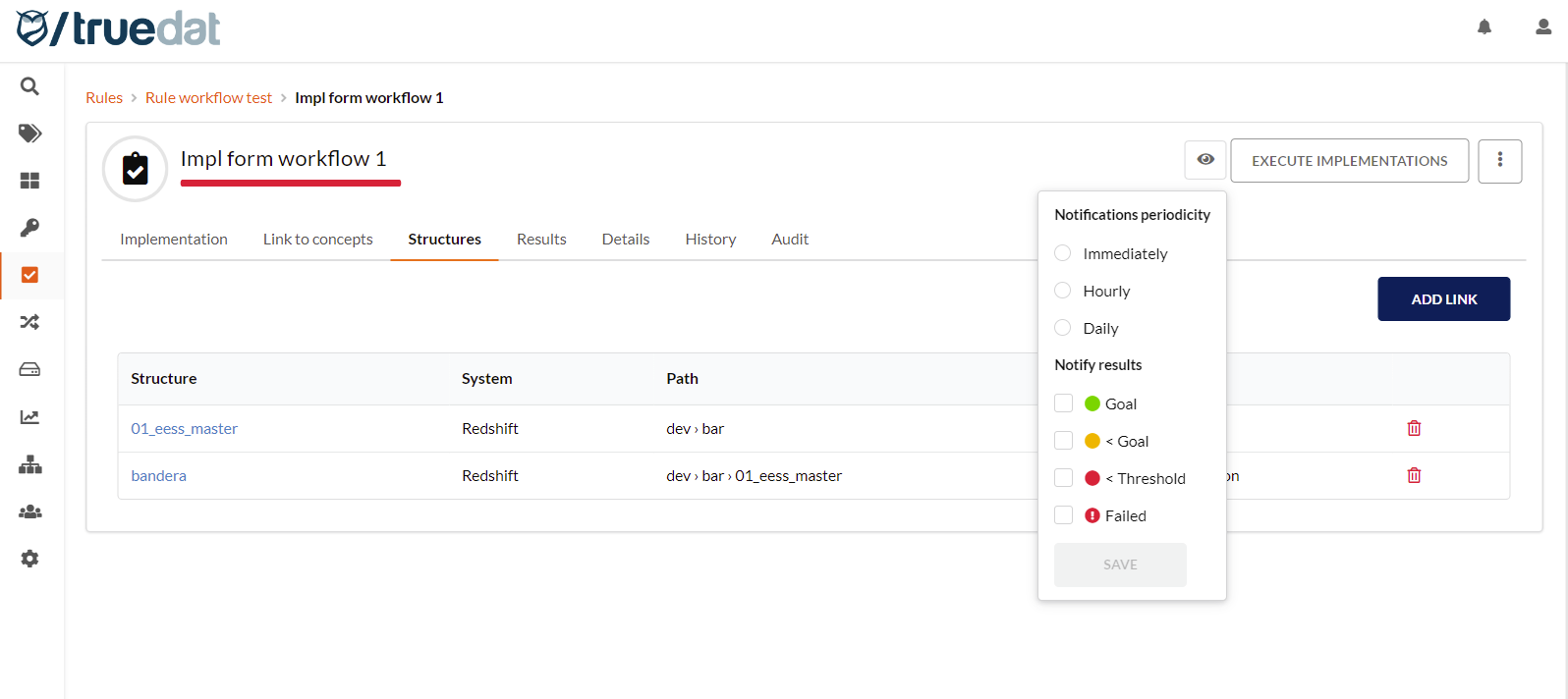 Data Quality - Truedat Docs