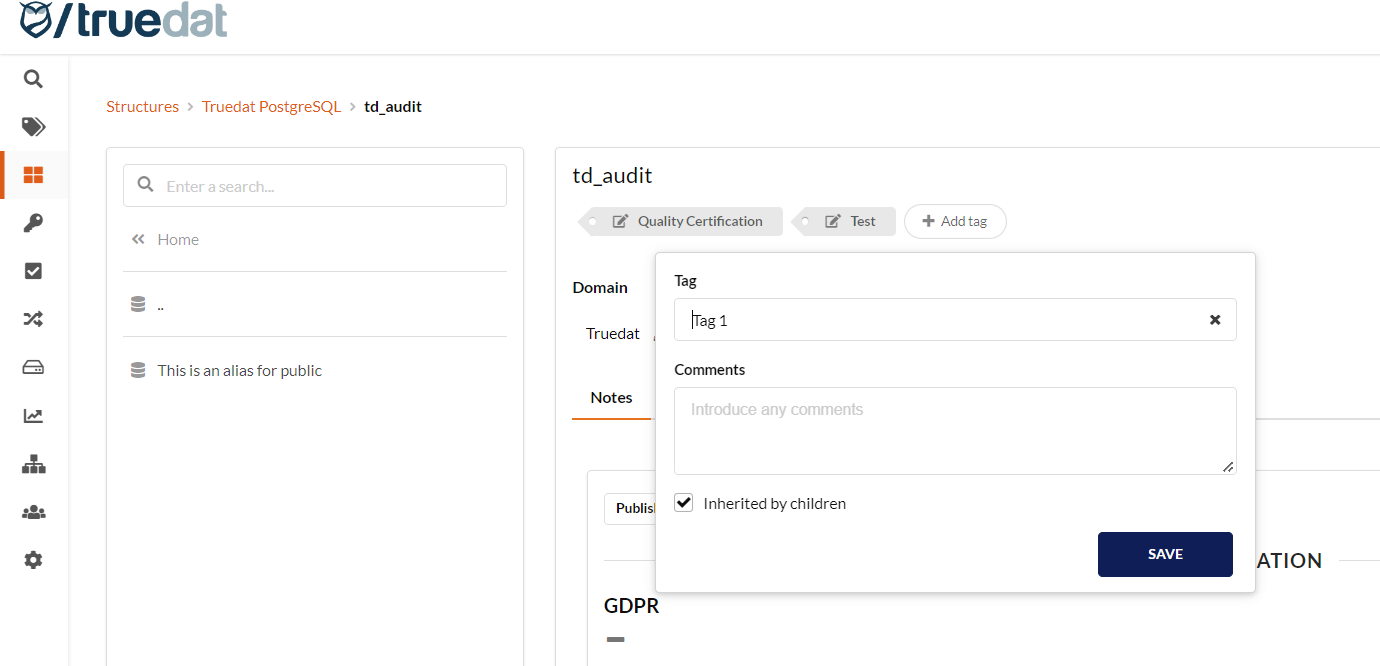Data Catalog - Truedat Docs