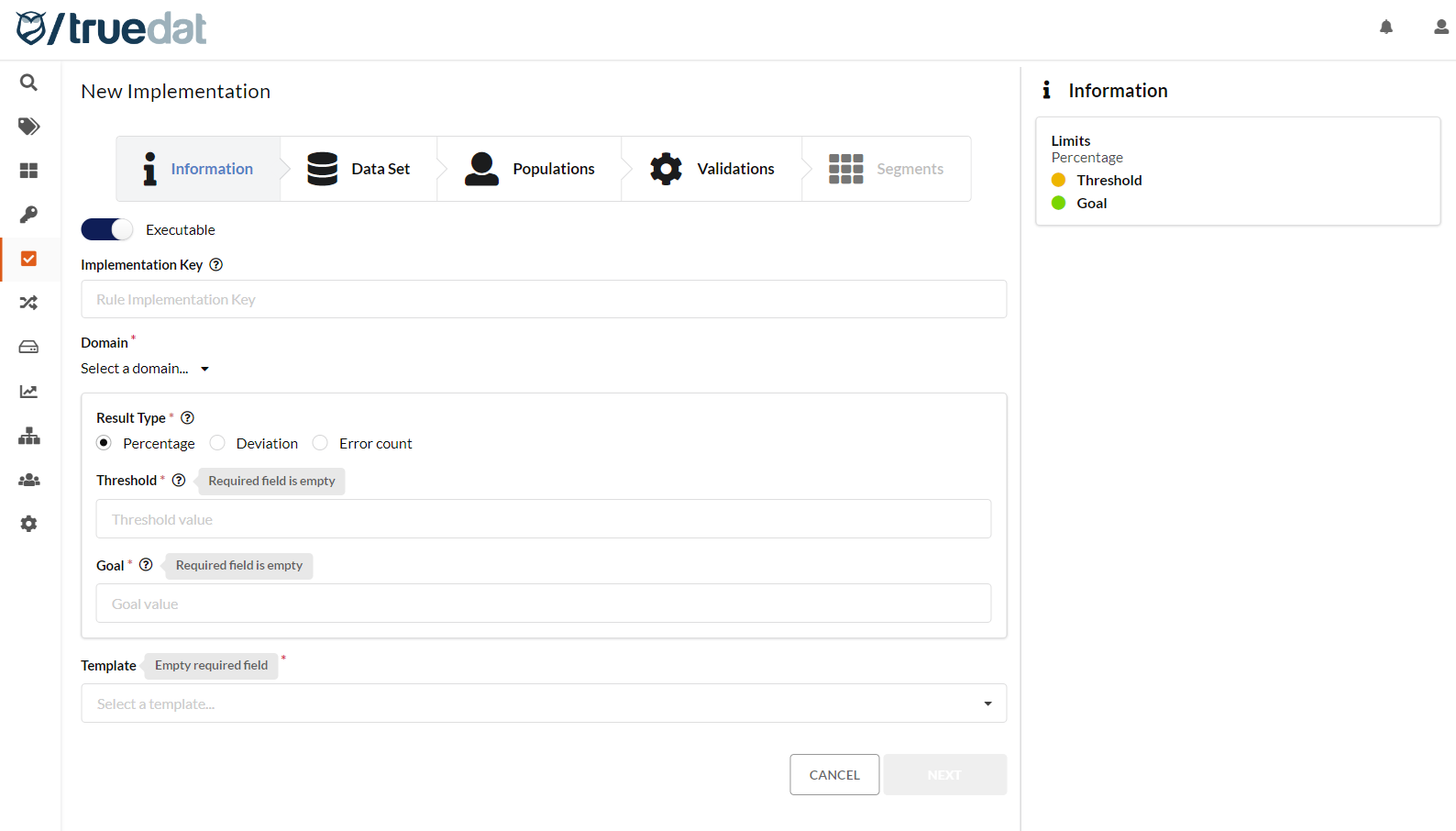 Data Quality - Truedat Docs