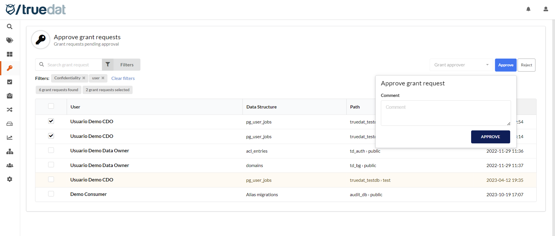Data Market - Truedat Docs