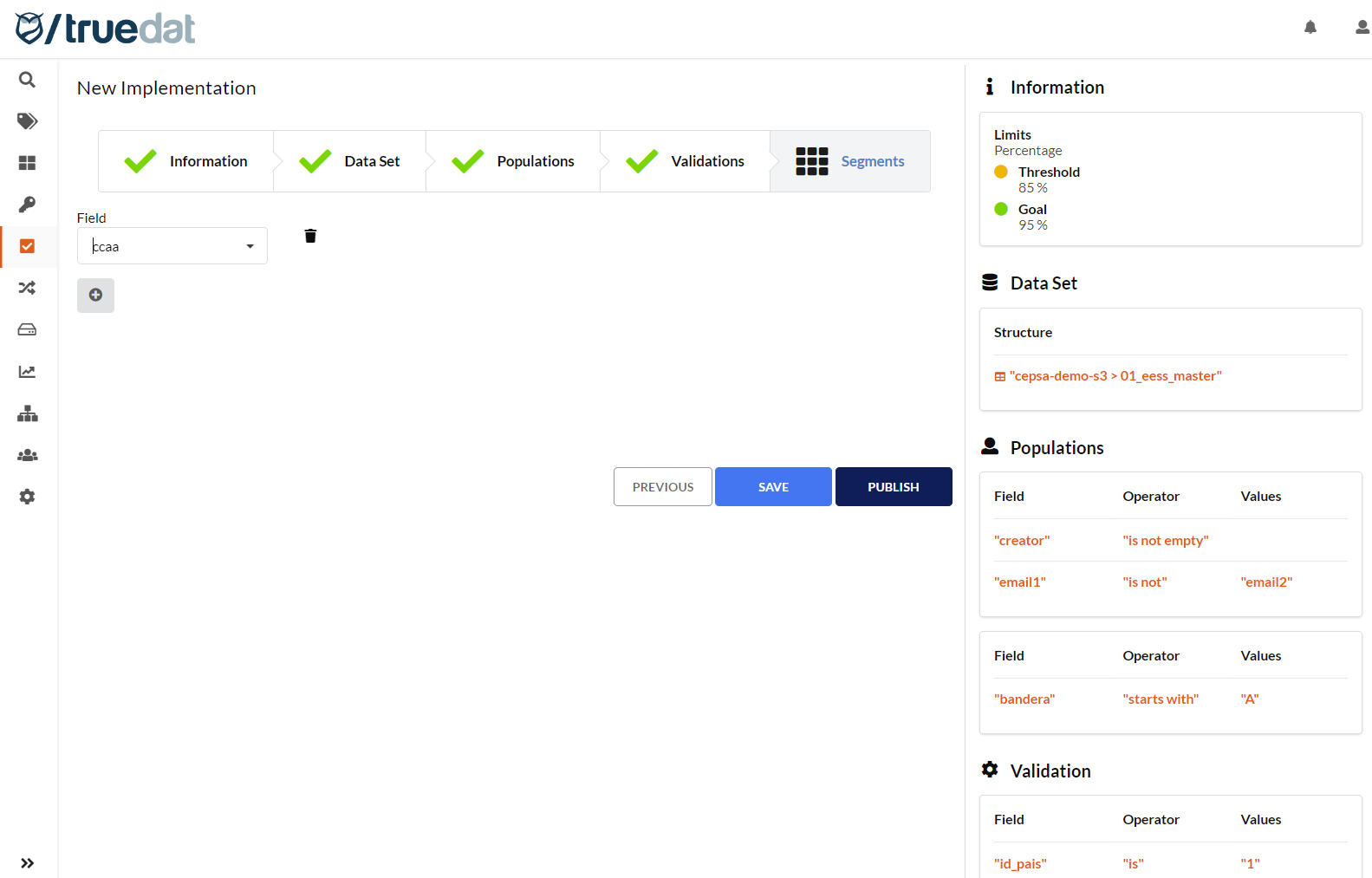 Data Quality - Truedat Docs