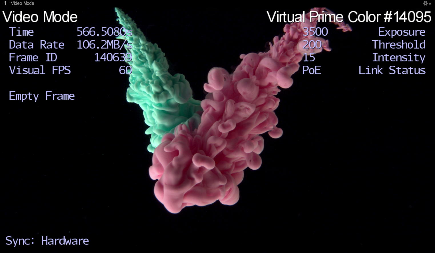 Prime Color Camera Setup: Camera Settings - EXTERNAL OptiTrack Documentation