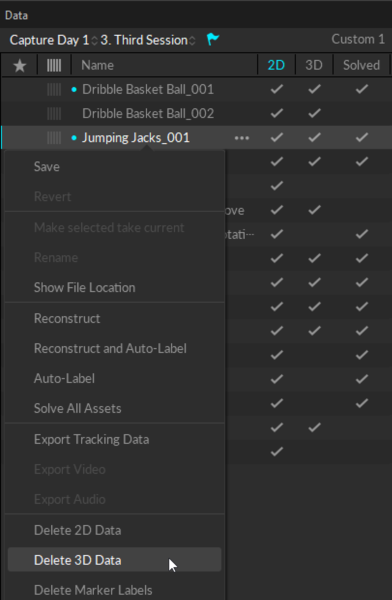 Data Types - EXTERNAL OptiTrack Documentation