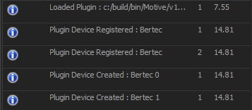 Log Pane - EXTERNAL OptiTrack Documentation