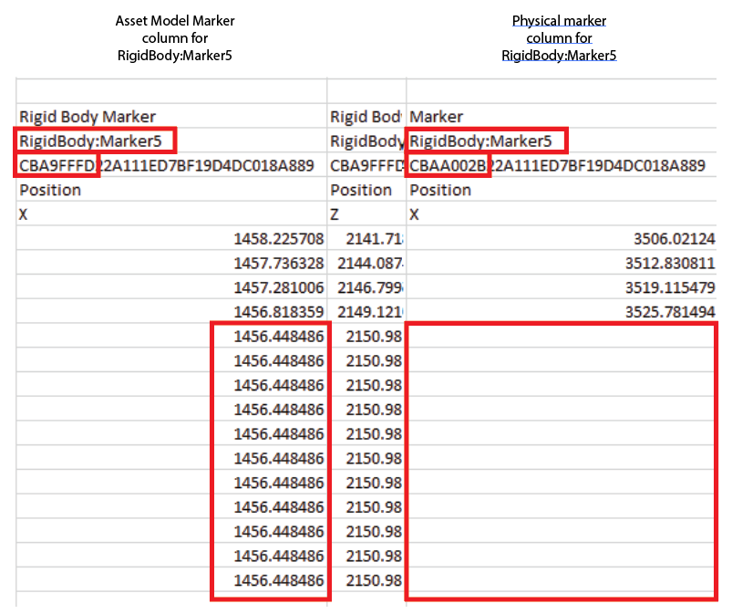 Data Export: CSV - EXTERNAL OptiTrack Documentation