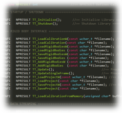 Motive API Overview - EXTERNAL OptiTrack Documentation