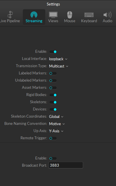 OptiTrack OpenVR Driver - EXTERNAL OptiTrack Documentation