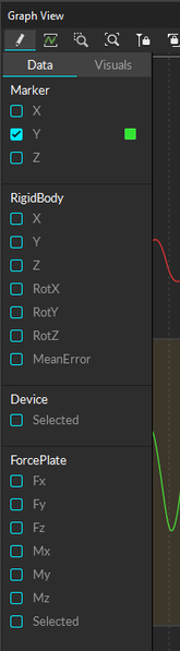 Graph View Pane - EXTERNAL OptiTrack Documentation