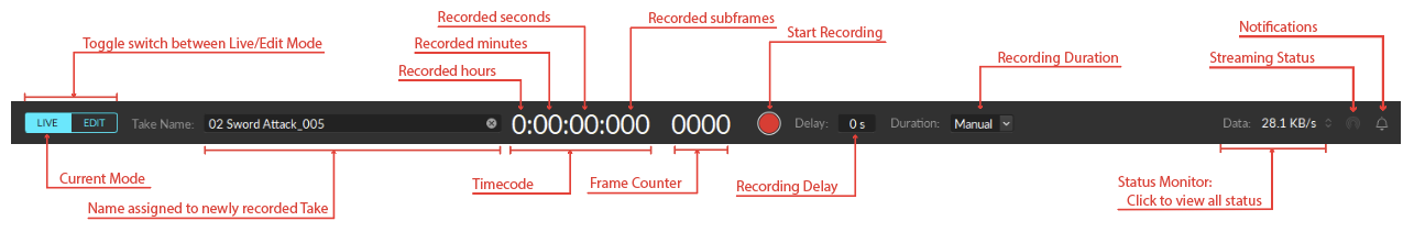 Control Deck - EXTERNAL OptiTrack Documentation