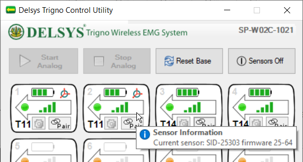 Delsys EMG Setup - EXTERNAL OptiTrack Documentation