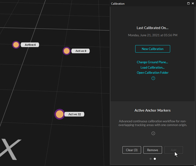 Calibration Pane - EXTERNAL OptiTrack Documentation