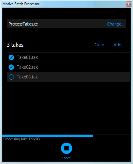 Motive Batch Processor - EXTERNAL OptiTrack Documentation