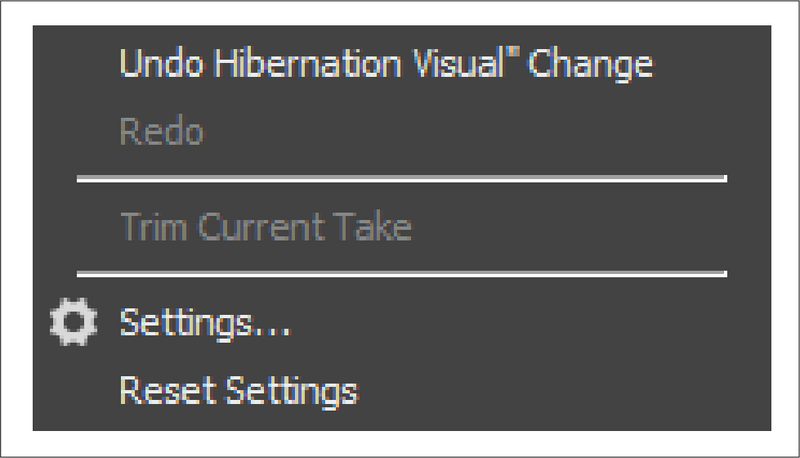 Toolbar/Command Bar - EXTERNAL OptiTrack Documentation