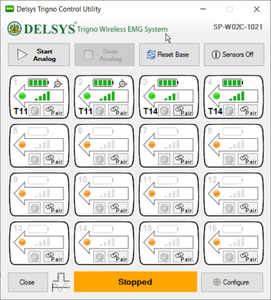 Delsys EMG Setup - EXTERNAL OptiTrack Documentation
