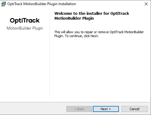 Autodesk MotionBuilder Plugin - EXTERNAL OptiTrack Documentation