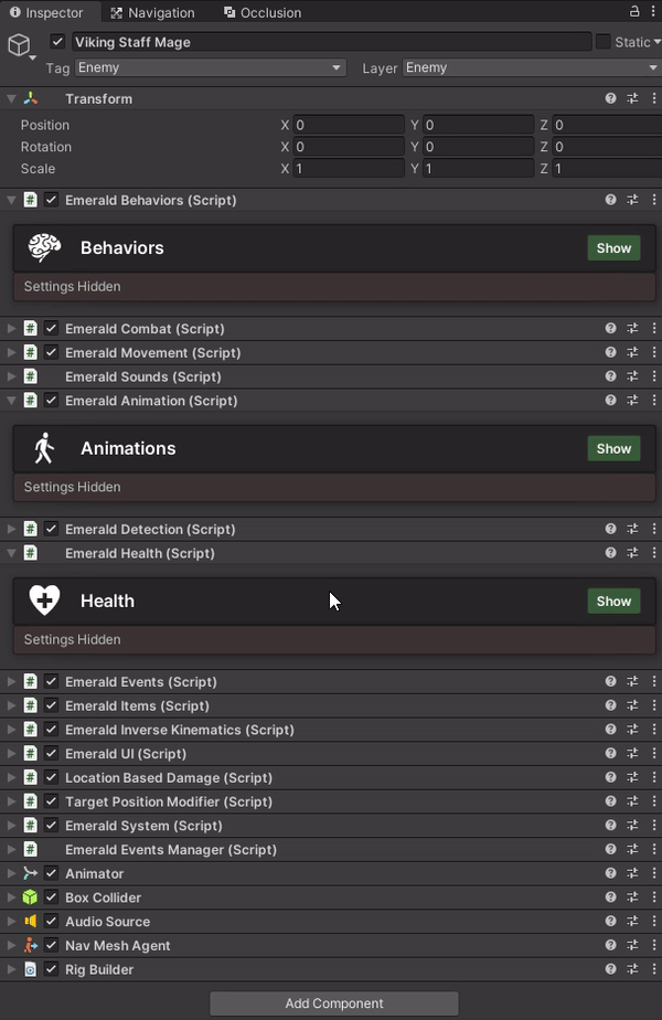 Adding and Removing Optional Components - Emerald AI Wiki