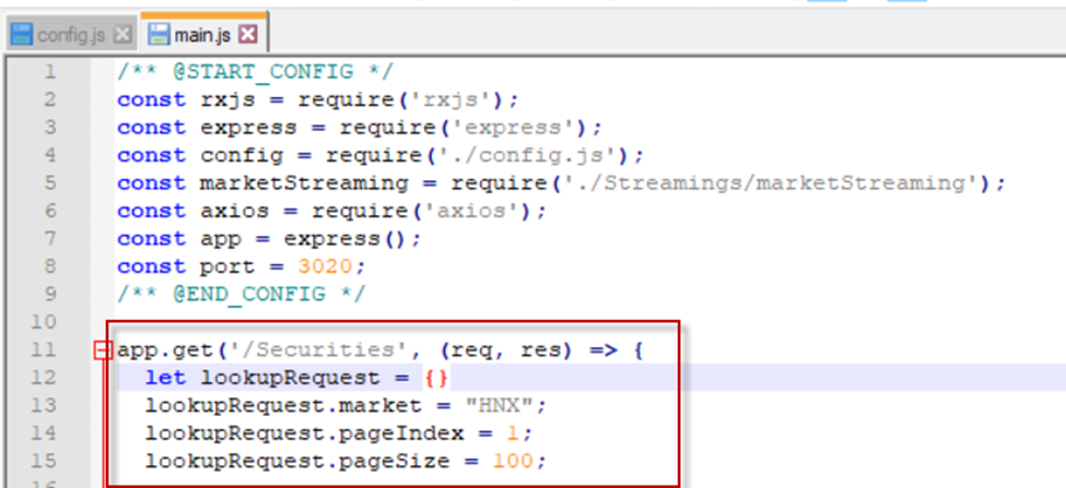 Sample client guide - FastConnect API