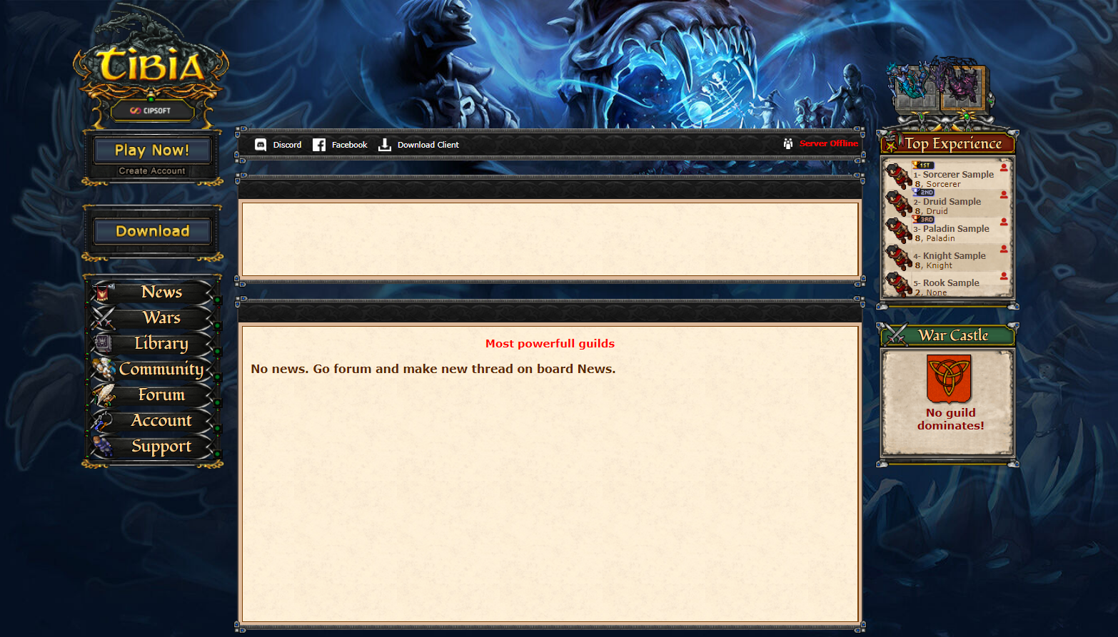 Layouts - OpenTibiaBR