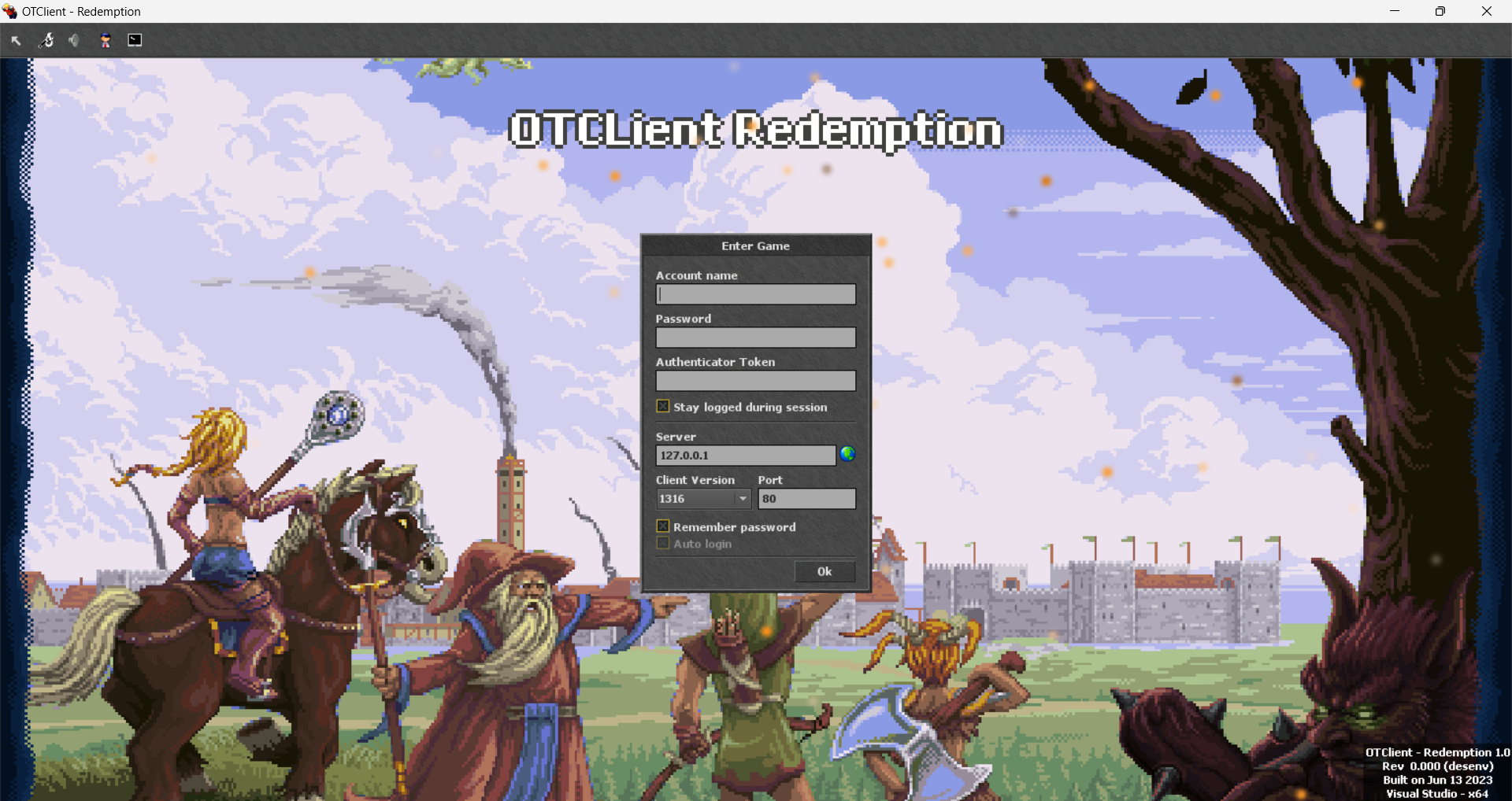 OTClient Redemption - OpenTibiaBR